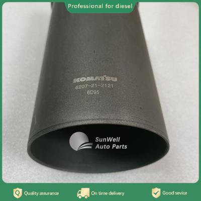 China S6D95L Auto engine Parts cylinder liner 6207-21-2121 for KOMATSU for sale