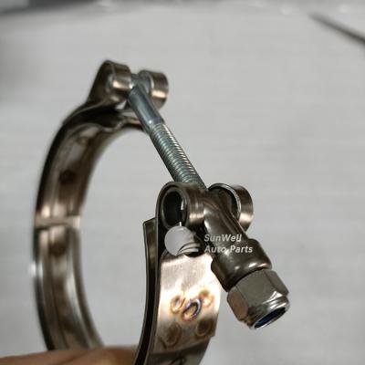 China ISBe ISDe 6BT QSB6.7 ISB6.7 diesel engine parts 3903652 5331783 Turbocharger V-Band Clamp for sale