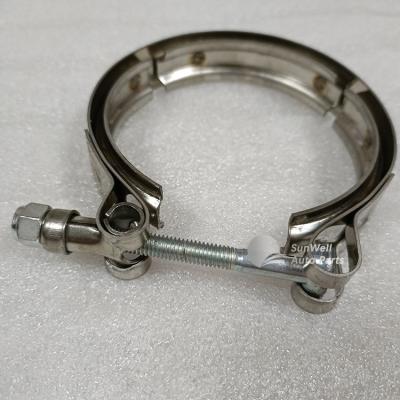 China ISBe ISDe 6BT QSB6.7 ISB6.7 diesel engine parts 3903652 5331783 Turbocharger V-Band Clamp for sale