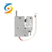 China Secure 24W Magnetic Solenoid Lock Factory Long Life 12v Hidden Cabinet Lock for sale