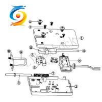 China OEM DC 24V Electric Solenoid Lock Anti Pry For Battery Shared Locker for sale