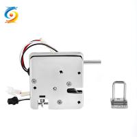 China 65mm X 70mm X 13mm Electronic Solenoid Lock For Lockers Cabinets Drawers for sale