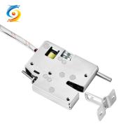 China Compact Durable Solenoid Cabinet Lock 600 Working Life 177g Weight 61.8*73*13.3mm for sale