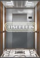 China Adjacent Door Mirror Etching Finish Passenger Elevator 1.5m/s  Speed With 1000kg 1150kg 1250kg 1350kg 1600kg Capacity for sale