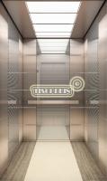 China Traction Gearless Machine Passenger Lift 1.75m/s 450kg 630kg 800kg With LCD COP Display Round Handrail For Office BLD for sale