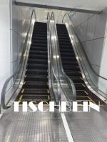 China 30° 35° Inclination Stainless Steel Step Hotel Escalator With Rubber Handrail For Railway Station Airport Hospital for sale