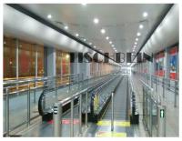 China 0.5m/s Stable Operation Anti-corrosion Truss Railway Station Moving Walkway 800mm 1000mm St St Pallet Large Traffic Load for sale