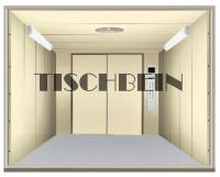 China 1000kg 2000kg 3000kg 5000kg Commercial Cargo Elevator 1.0m/s Speed Painted Steel Cabin Wall 2400mm Cabin Height for sale