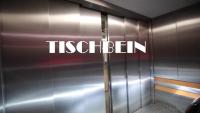 China 1.0m/s 304 Stainless Steel Freight Cargo Elevator 2000kg 3000kg 5000kg With Center Opening Door for sale
