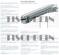 China Flat Type 1000mm Tempered Glass Balustrade Panel Moving Walkway 0.5m/s Emergency Stop Button For Shopping Mall for sale