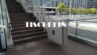 China Safe Landing Residential Wheelchair Inclined Platform Lift Shopping Mall Low Noise Easy to Operate for sale