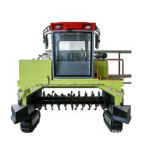 China Professional Crawler Type Compost Turner with Full Hydraulic Driving System for 1700-2000 Cubic Meters/hour Processing Capacity and Wear-Resistant Structure for sale