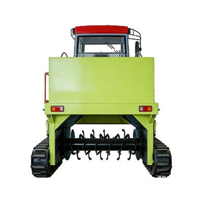 China Full Hydraulic Control Crawler Compost Turner with Large Processing Capacity and Stable Performance for Organic Waste Fermentation for sale