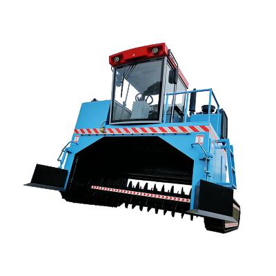 China Precision Hydraulic Organic Compost Fertilizer Machine Turner For Mushroom Residue for sale