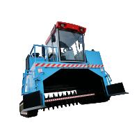 China Agricultural Windrow Compost Turning Equipment For Organic Waste Fermentation for sale