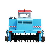 China Wear Resistant Compost Fertilizer Machine Turner For Small Tractor Customized for sale
