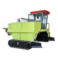 China Eco-Circular Crawler-Type Compost Turner with Energy-Saving Tracked Chassis, Low-Emission Hydraulic System, and High-Efficiency Resource Conversion for Green Waste Recycling for sale