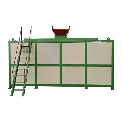 China Livestock Poultry Manure Horizontal Fermentation Tank Cow Dung Fertilizer Machine for sale