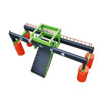 China Manganese Steel Crawler Industrial Compost Turner For Heavy Duty Composting for sale