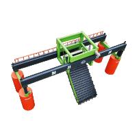 China Semi Open Mushroom Compost Fertilizer Machine Turner 4800m³/H ODM for sale