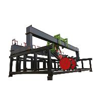 China Impeller Type Small Windrow Turner Compost Pile Turner Clog Free For Organic Waste Processing for sale