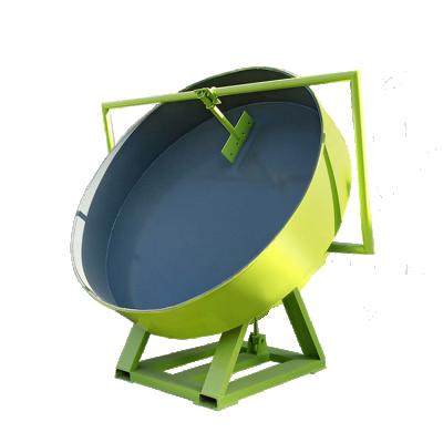 China Adjustable Disc Fertilizer Granulator Machine For Cow Dung Pellet Making for sale