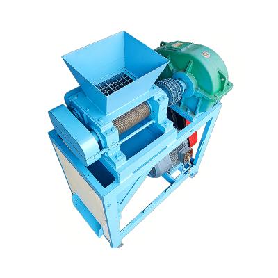 China Low Temp Double Roller Extrusion Fertilizer Granulator Machine Press Binder Free for sale