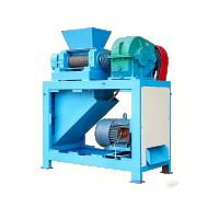 China Dry Granulation Chicken Manure Pelletizer Double Roller Compactor Granulator for sale