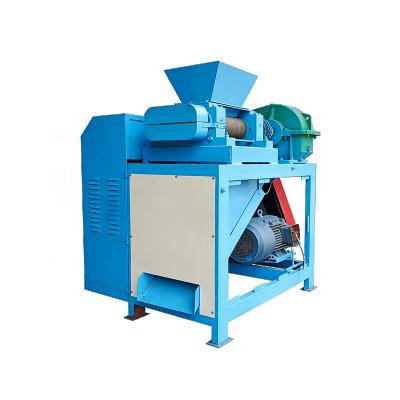 China Chemical Chicken Manure Pellet Machine Extrusion Double Roller Press Granulator for sale