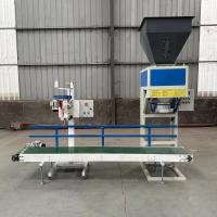 China Automatic Fertilizer Packaging Machine with PLC Weighing Control for Continuous Fertilizer Bagging Machine Operation for sale
