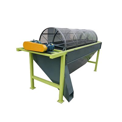 China Stationary Compact Trommel Screener Equipment Anti Clogging For Fertilizer for sale