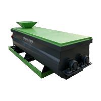 China Customized Dual Shaft Granules Fertilizer Mixer Machine 800L for sale