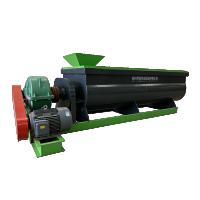 China Dual Shaft Mixer Fertilizer Blending Machine For Chemicals Processing 53rpm 45kw for sale