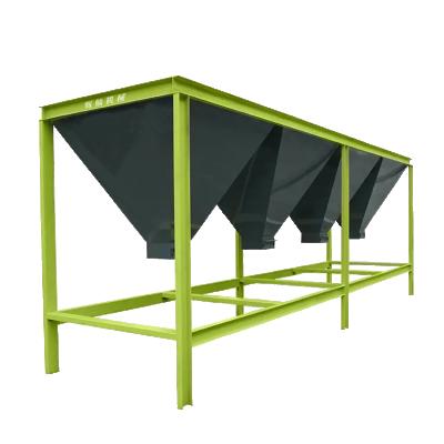 China PLC Control Granular Fertilizer Batching Machine Blending Mixer for sale