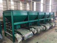 China High-quality steel Wheel Loader Feeding Bin with continuous uniform feeding and anti-blocking paddle device for fertilizer batching machine for sale