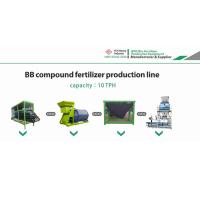 China 10t/H Compost BB Fertilizer Production Line Mixer Making Machine Wear Resistant for sale