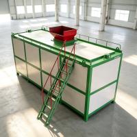 China Compost Fertilizer Machine Designed for Continuous Production of Organic Fertilizer with Closed Aerobic Fermentation Tank for sale