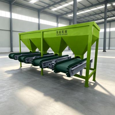 China Automatic Fertilizer Batching Machine with PLC Control System and High-Precision Weighing for Multiple Storage Bins for sale