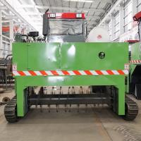 China Compost Fertilizer Machine with 2.5m Turning Width, Weichai Diesel Engine, and Microbial Agent Spraying System for Organic Waste Fermentation for sale