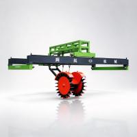 China Large Span Wheel Disc Compost Turner for Deep Turning Organic Waste with Intermediate Chain Transmission for sale