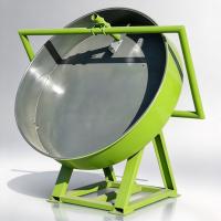 China Disc Pan Granulator with Integral Arc Design, Non-power Scraper, and Adjustable Disc Angle for High Granulation Rate for sale