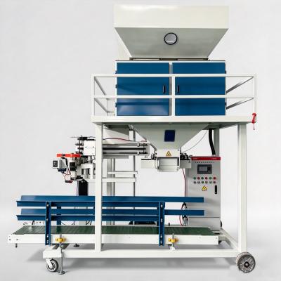 China High-quality steel Automatic Quantitative Packaging Machine with 300-480 bags/hour speed and high-precision sensors for sale