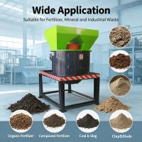 China Vertical Fertilizer Crusher Machine with Hard Alloy Blades for High Moisture Organic Material and Compact Structure for sale