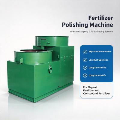 China High Sphericity No Return Material Compact Structure Fertilizer Polishing Machine for Organic Fertilizer Granule Coating for sale
