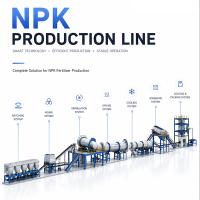 China Automatic NPK Fertilizer Production Line with Adjustable NPK Ratios, High Granulation Rate, and Modular Configuration for Fertilizer Manufacturing for sale