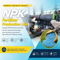 China NPK Fertilizer Production Line with Adjustable NPK Ratios, High Granulation Rate, and Modular Configuration for Granular Compound Fertilizer for sale