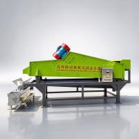China Inclined Climbing Vibrating Screen Solid‑Liquid Separator Combined With Screw Extrusion Dewatering Machine for Breeding Plant for sale