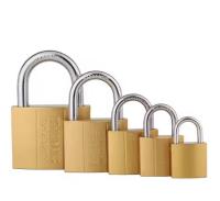 China Crafted Keyed Imitation Copper Padlock 60mm ODM for sale