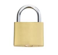 China Single Open Imitation Copper Padlock 20mm Brass Keyed Alike for sale
