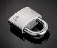 China Rust Proof Stainless Steel Padlock Silver Mass Production for sale